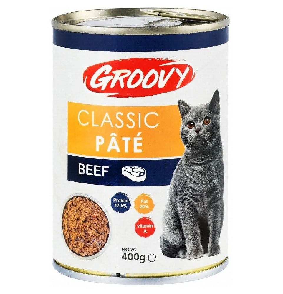 Groovy Classic Cat Pate Can - El Bytar